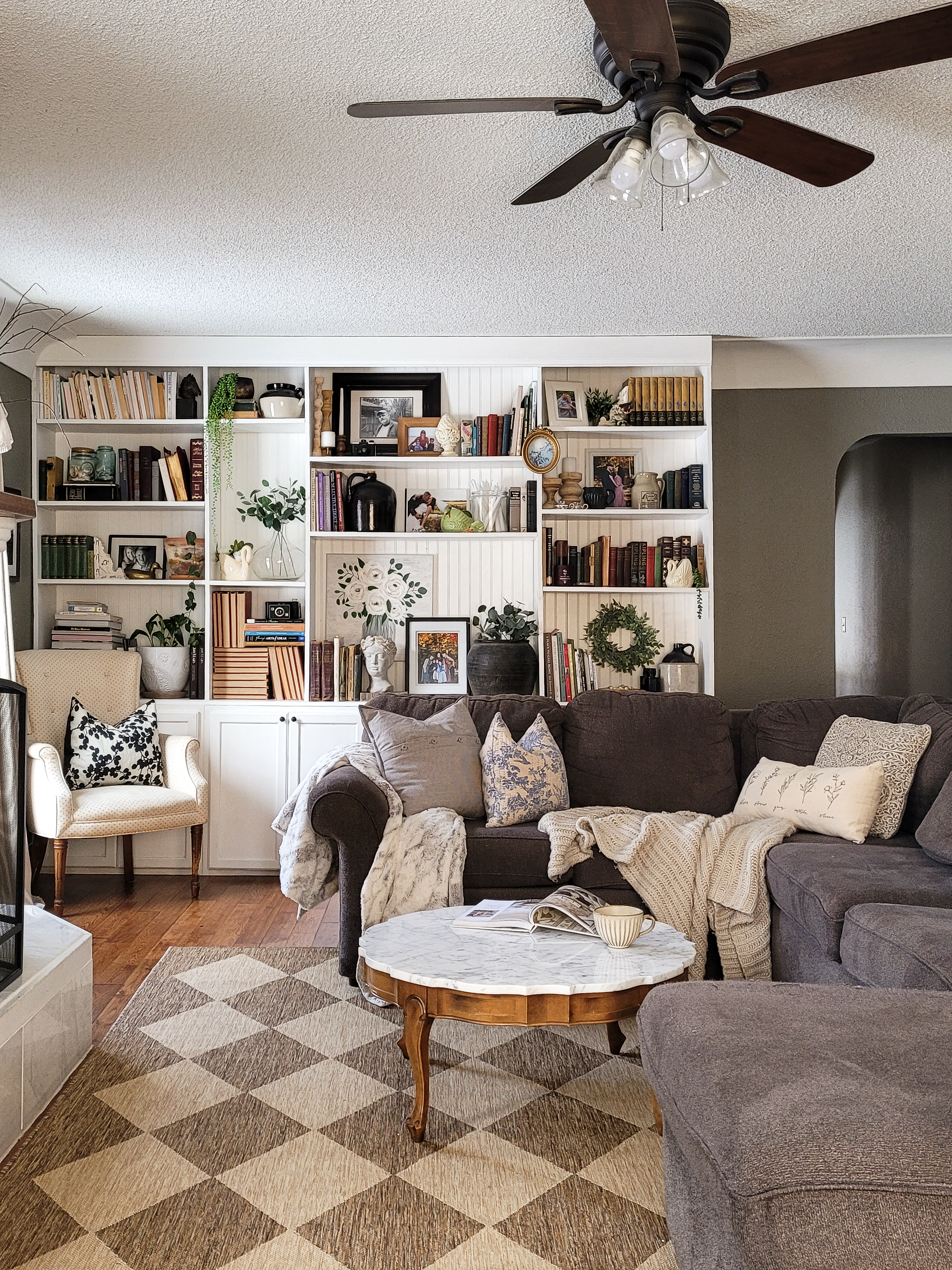 Two Inexpensive Updates that Transformed Our Living Room - Charming North