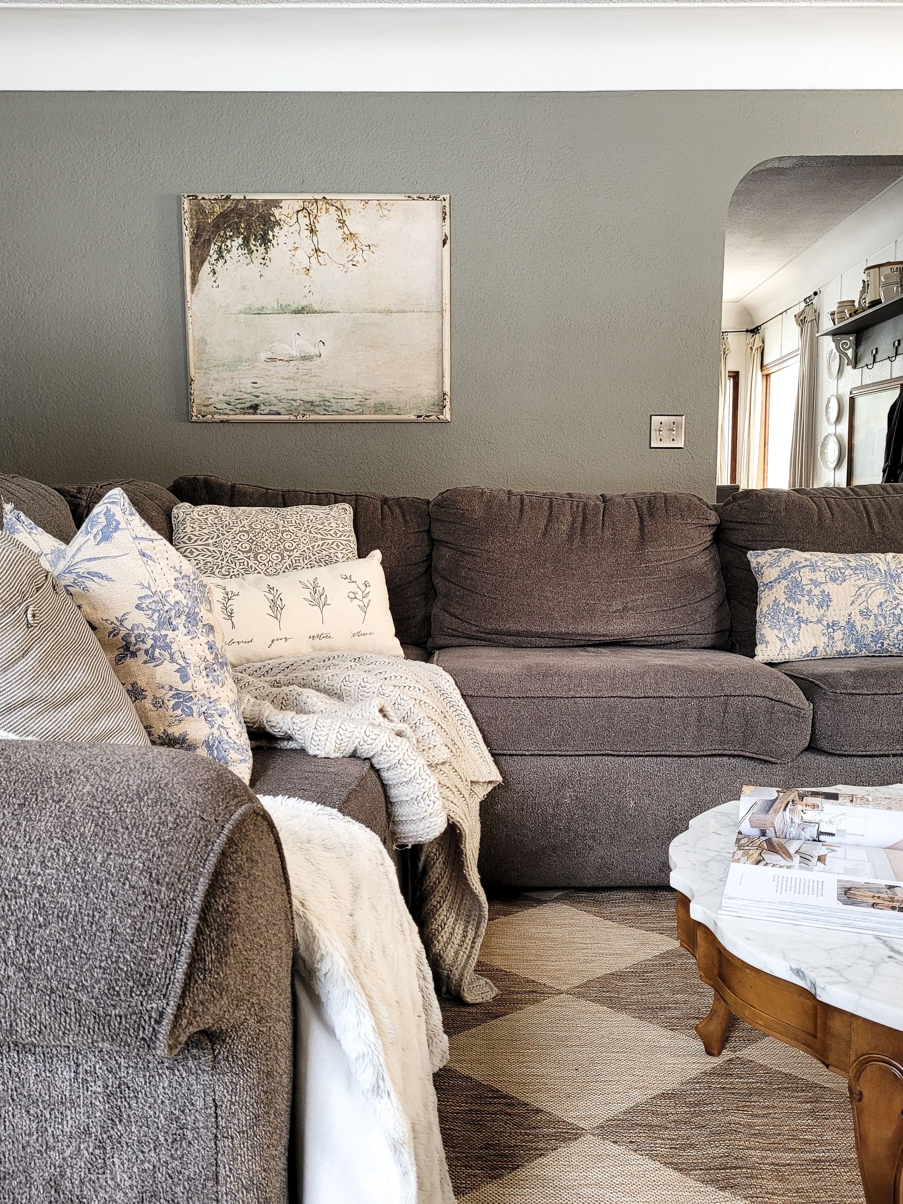 Two Inexpensive Updates that Transformed Our Living Room - Charming North